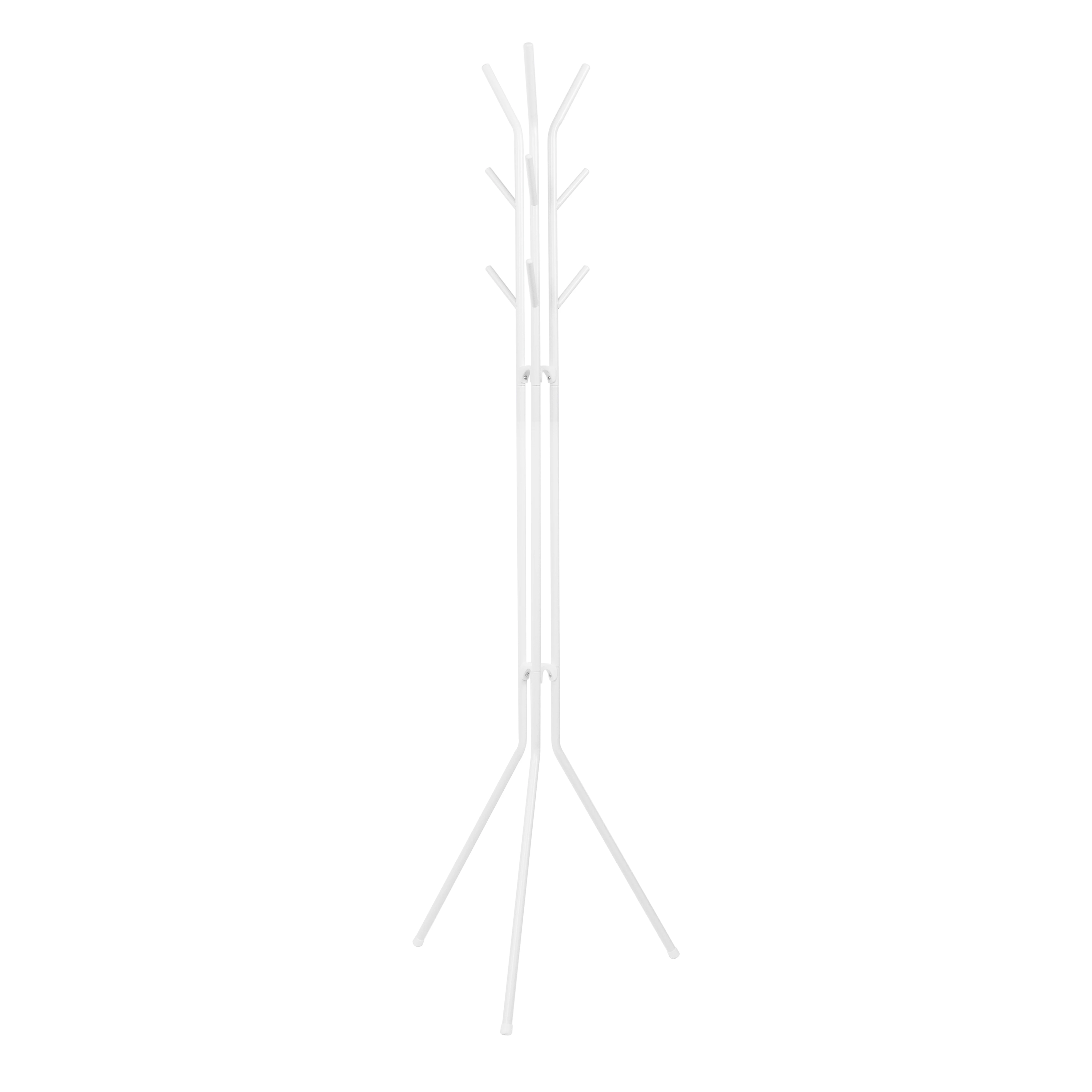 Modern Simple Metal Coats Rack Triangle Support Coat Tree Flood Clothes ...