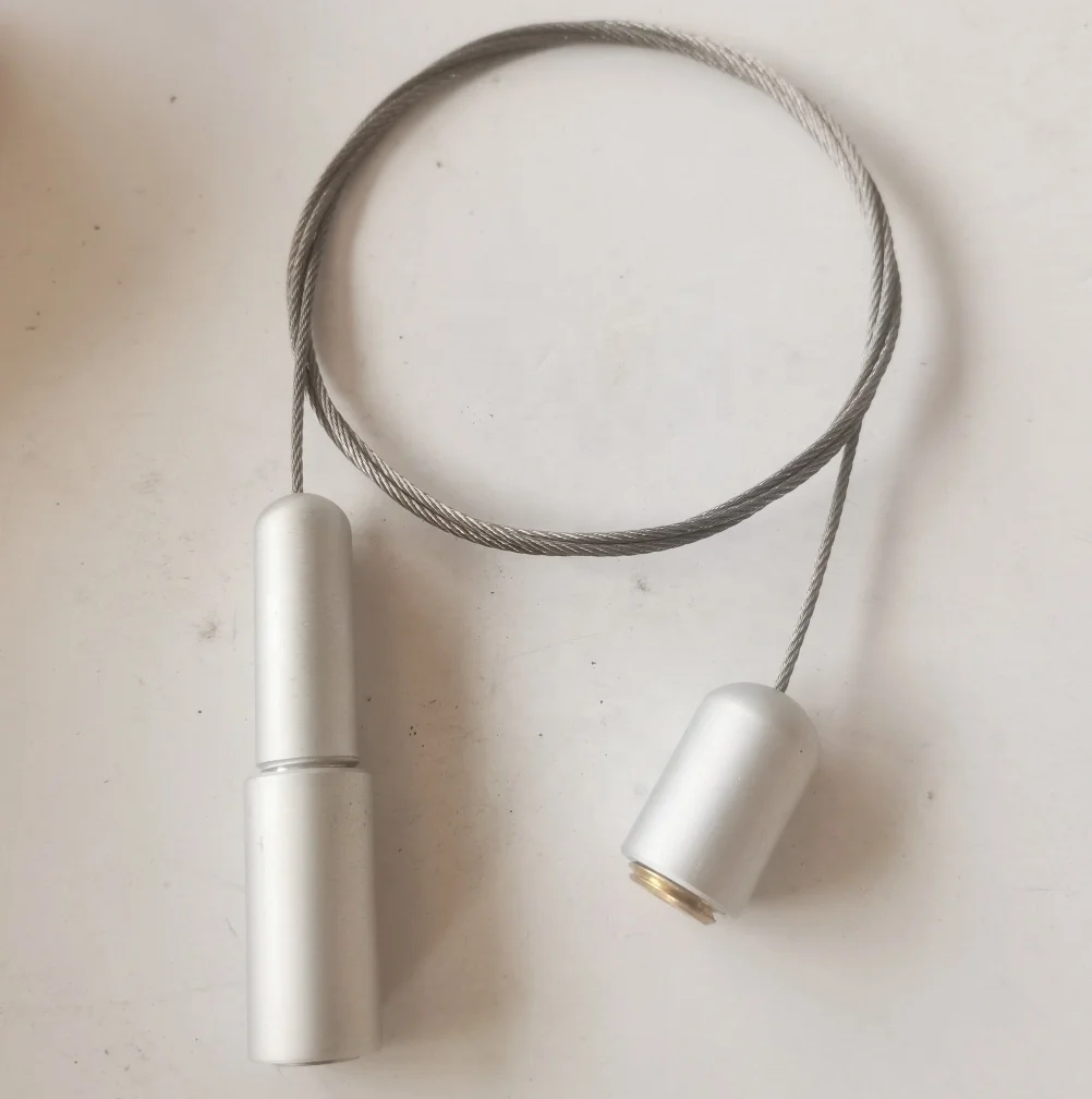 Adjustable Aluminium Cable Gripper Wire Suspended Light Kit Steel Wire ...