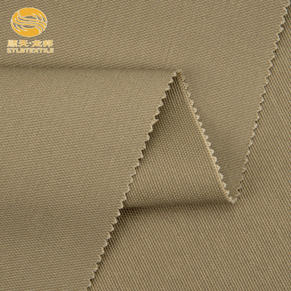 98% Cotton 2% Spandex Dobby Woven Fabric Cotton Elastin Spandex Twill ...