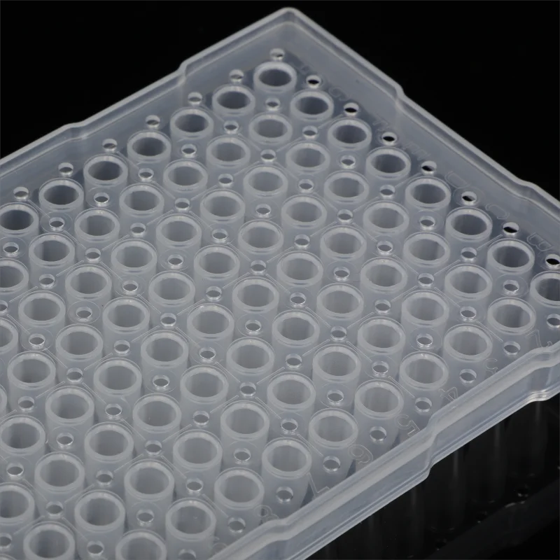 Factory Manufacture Laboratory Transparent Disposable 96 Well Pcr Plate ...