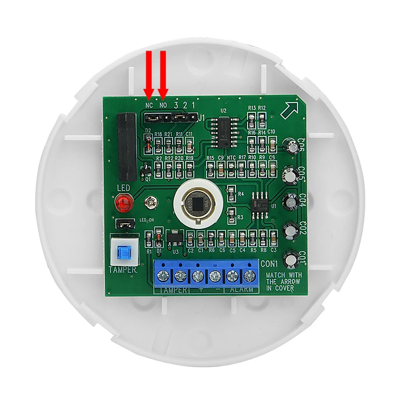 360 Degree Ceiling Mounted Wired PIR Motion Sensor Paradox PA-465