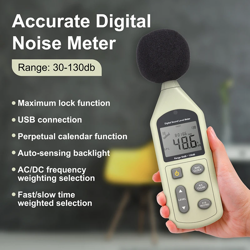 Smart Noise Meter - Accurate Sound Level Measurement
