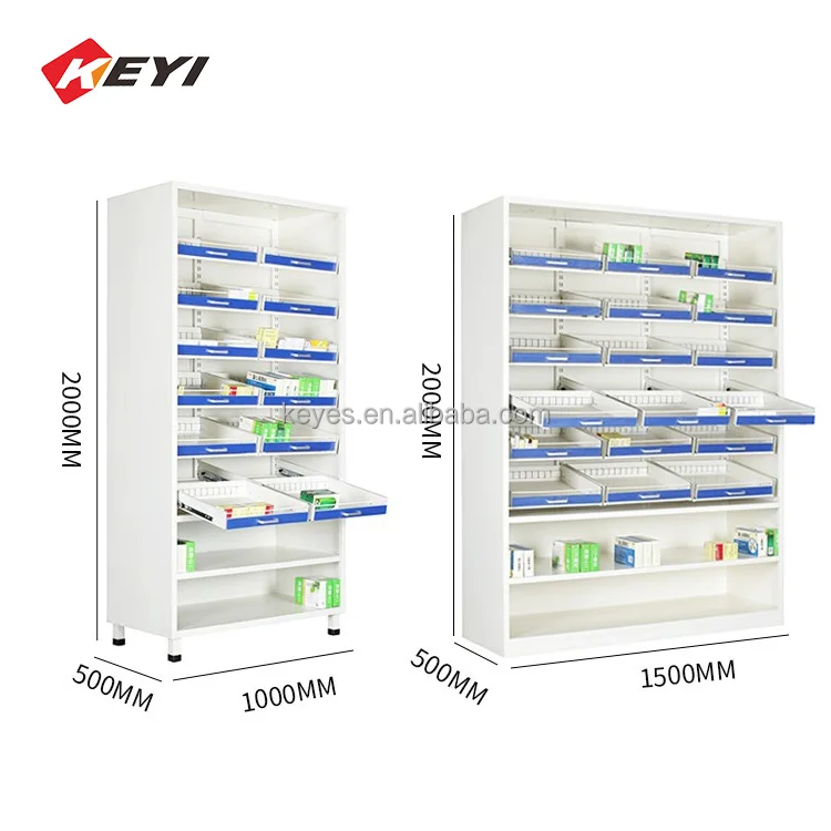Pharmacy Store Display Medicine Storage Racks - Eco-friendly