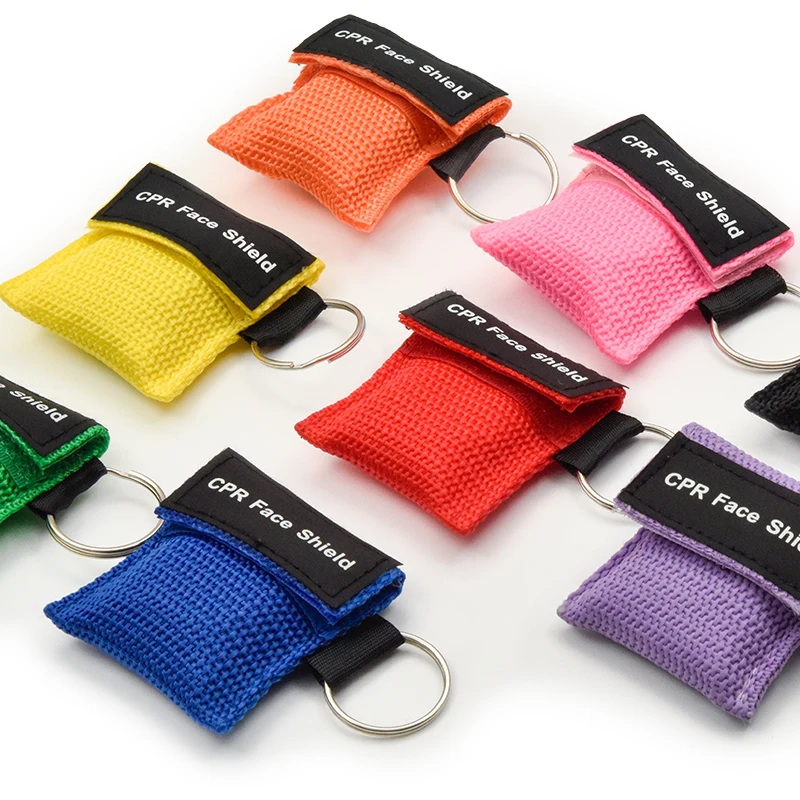 cpr training mask valve disposable first aid oxygen cpr mask devices ...