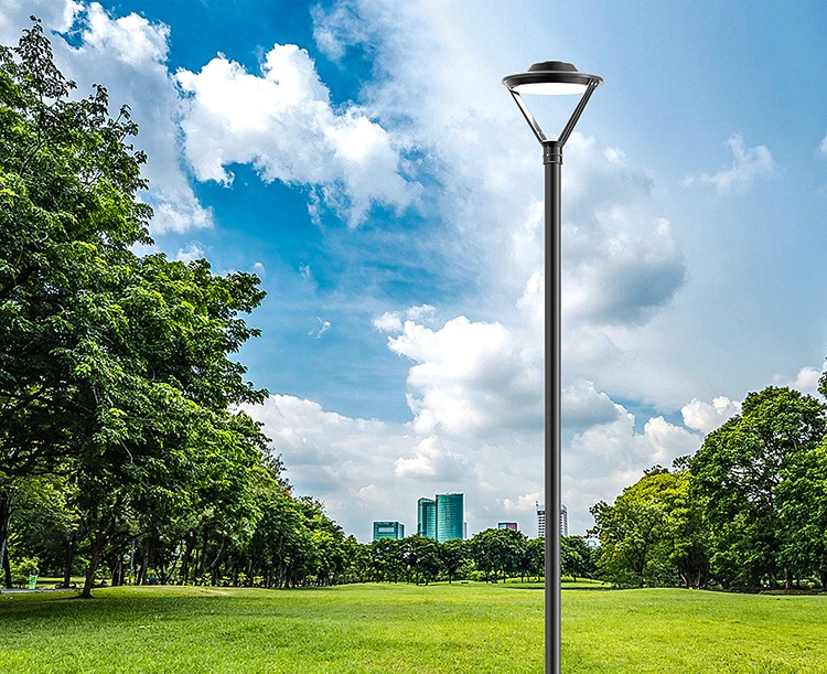 50W Led Post Top Light 6500Lm Outdoor Landscape LED Post Top Lamp LED ...