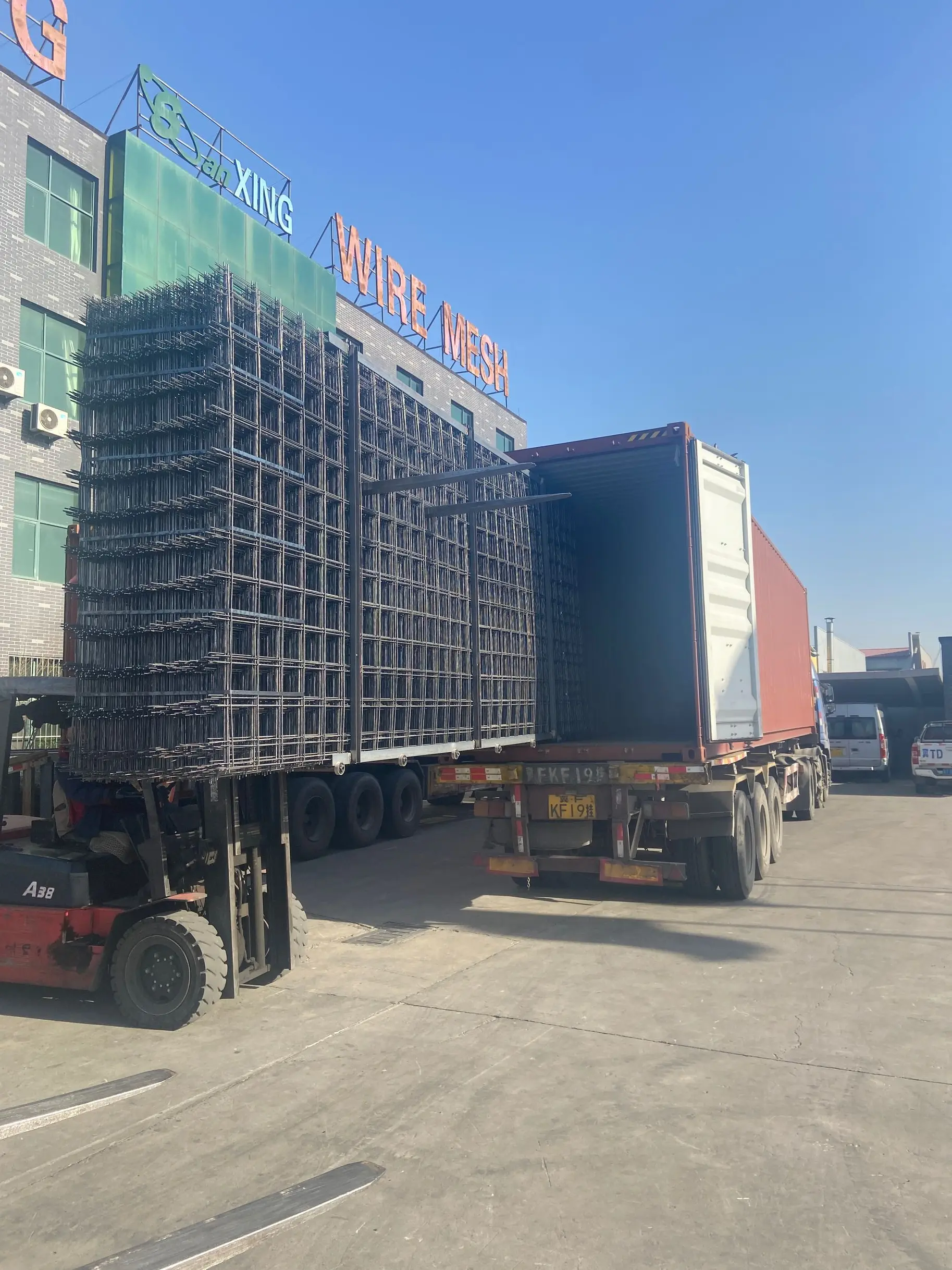 F62,F72 Rebar Reinforcing Concrete Welded Wire Mesh Cement Mats For ...