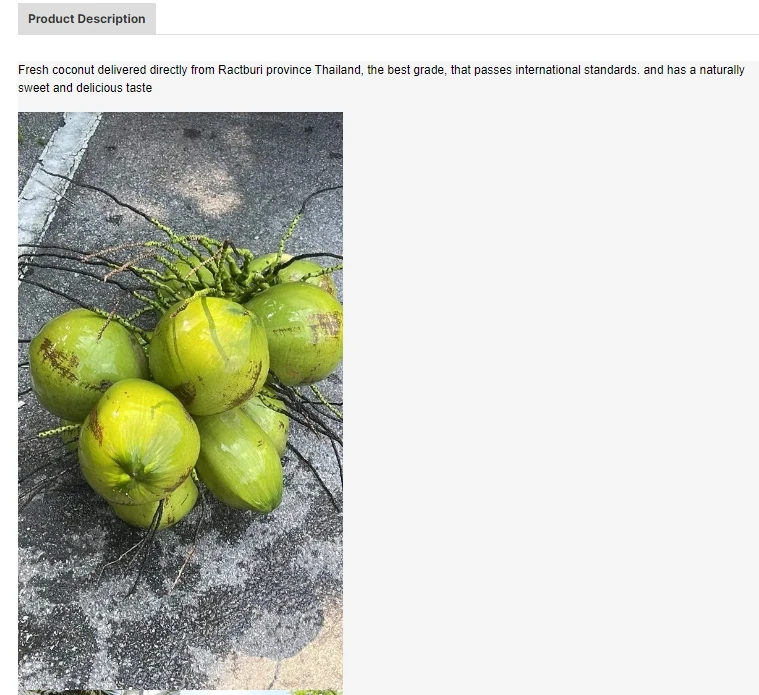 Fresh Coconut Young Aromatic Nam Hom Good For Health Exporter Tropical ...