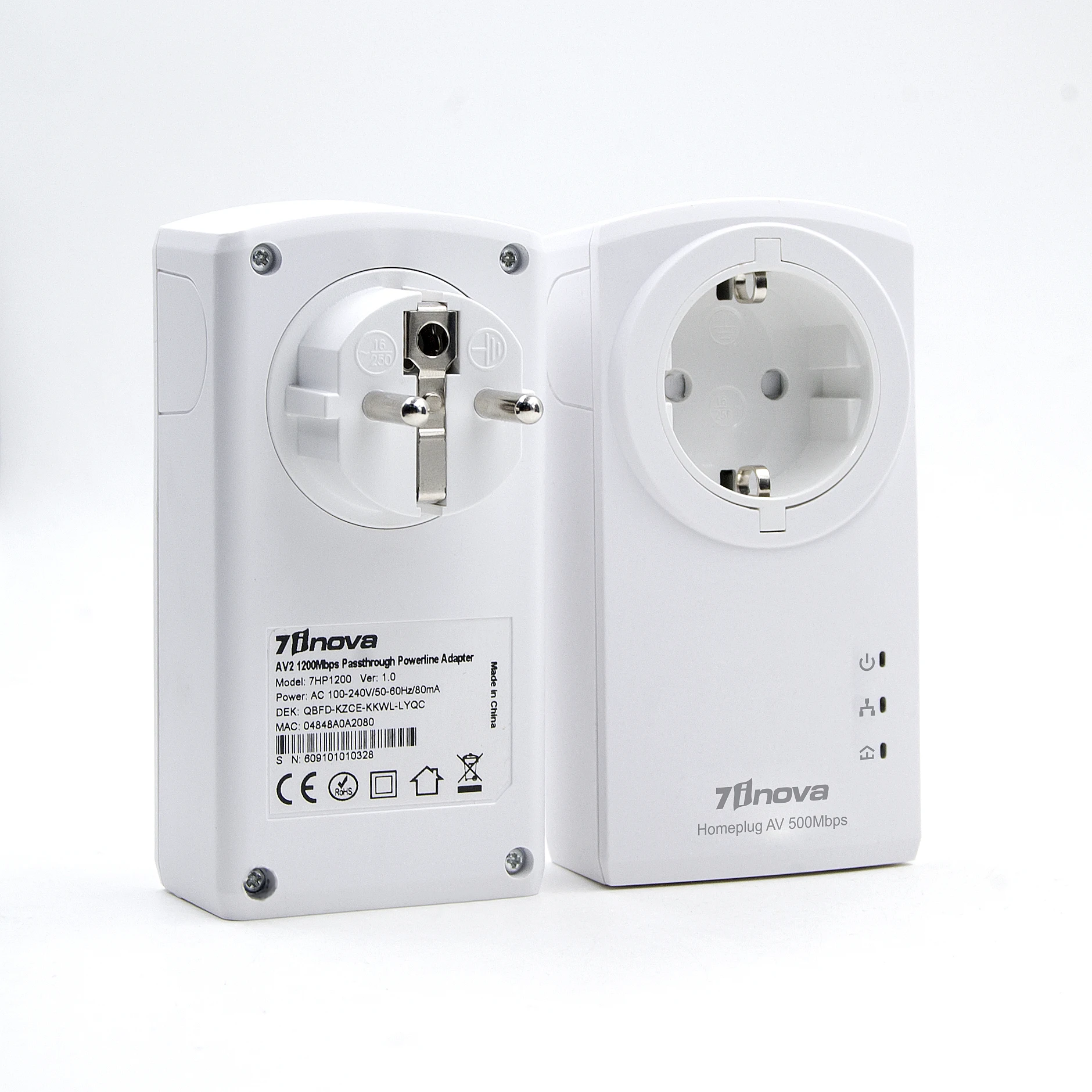 7inova AV500 Powerline Ethernet Adapter - Efficient Networking