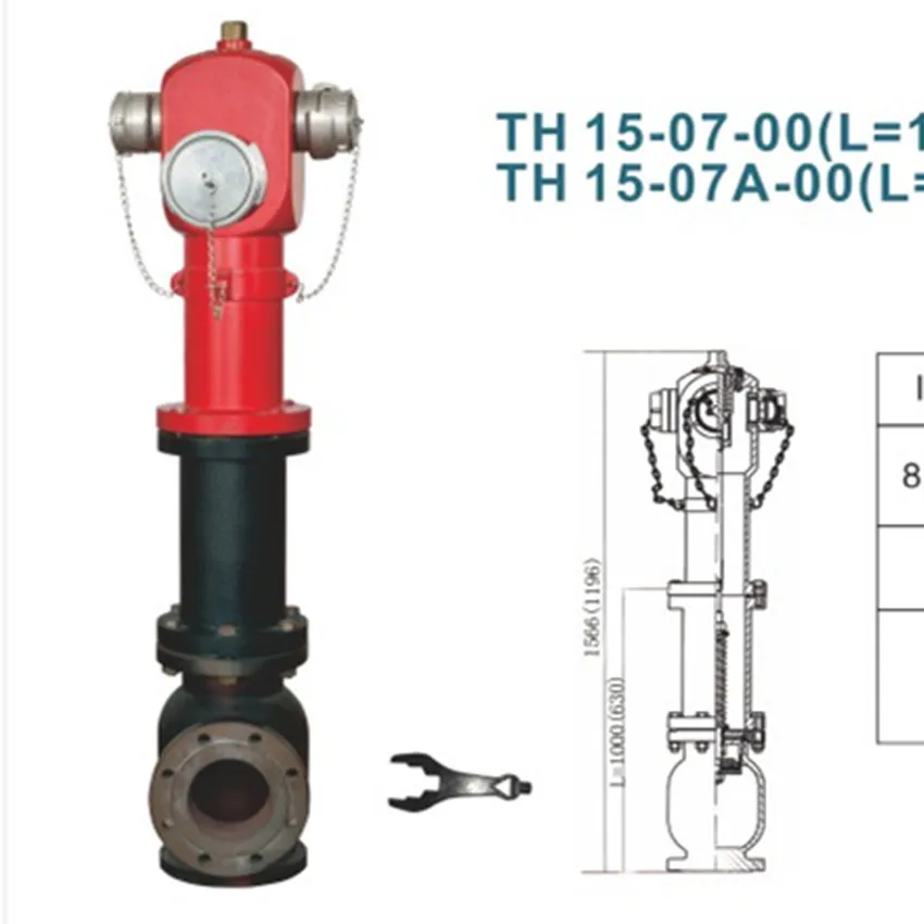 3 Way 4" Fire Hydrant Cap with Chains - Durable & Reliable
