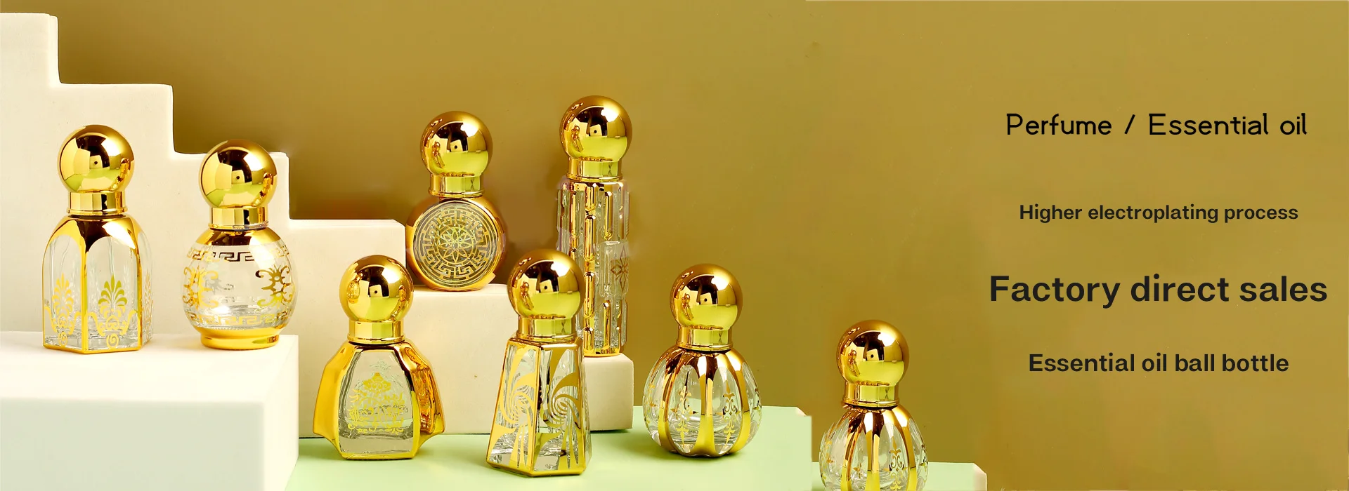 Custom Luxury Empty Essential Oil Tola Attar Bottles Boxes