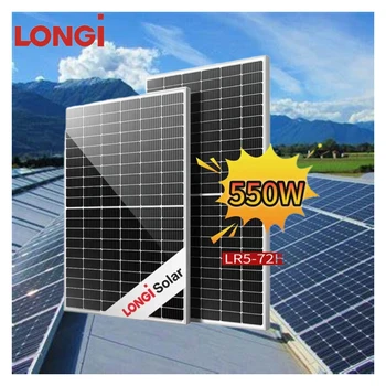 Longi Solar Panel 545w 550w 555w Pannelli Fotovoltaici Module ...