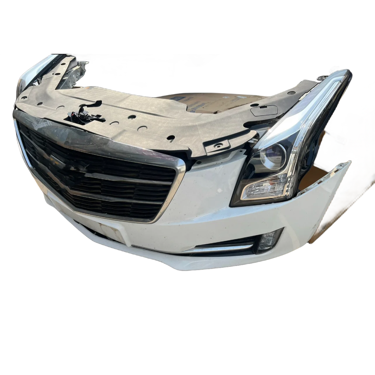 Auto Spare Parts Body Kit Parts With Headlights Front Face Car Bumper ...
