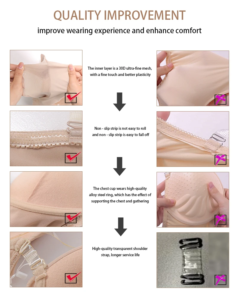 Wholesale Seamless U Plunge Backless Thong Bodysuit Tummy Control Women