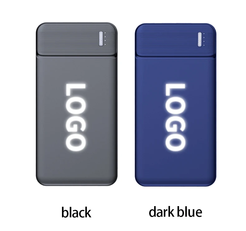 Luminous LED Power Bank 10000mah - Custom Logo Gift