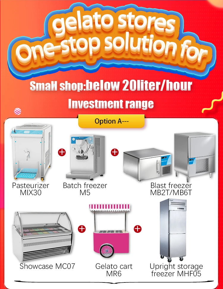 Mehen Mr4 Pozzetti Hard Gelato Freezer Cart Ice Cream Cart Electric ...