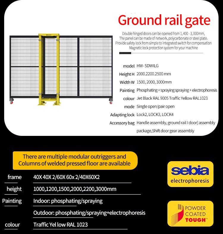 Workshop Isolation Net Factory Equipment Safety Isolation Fence ...