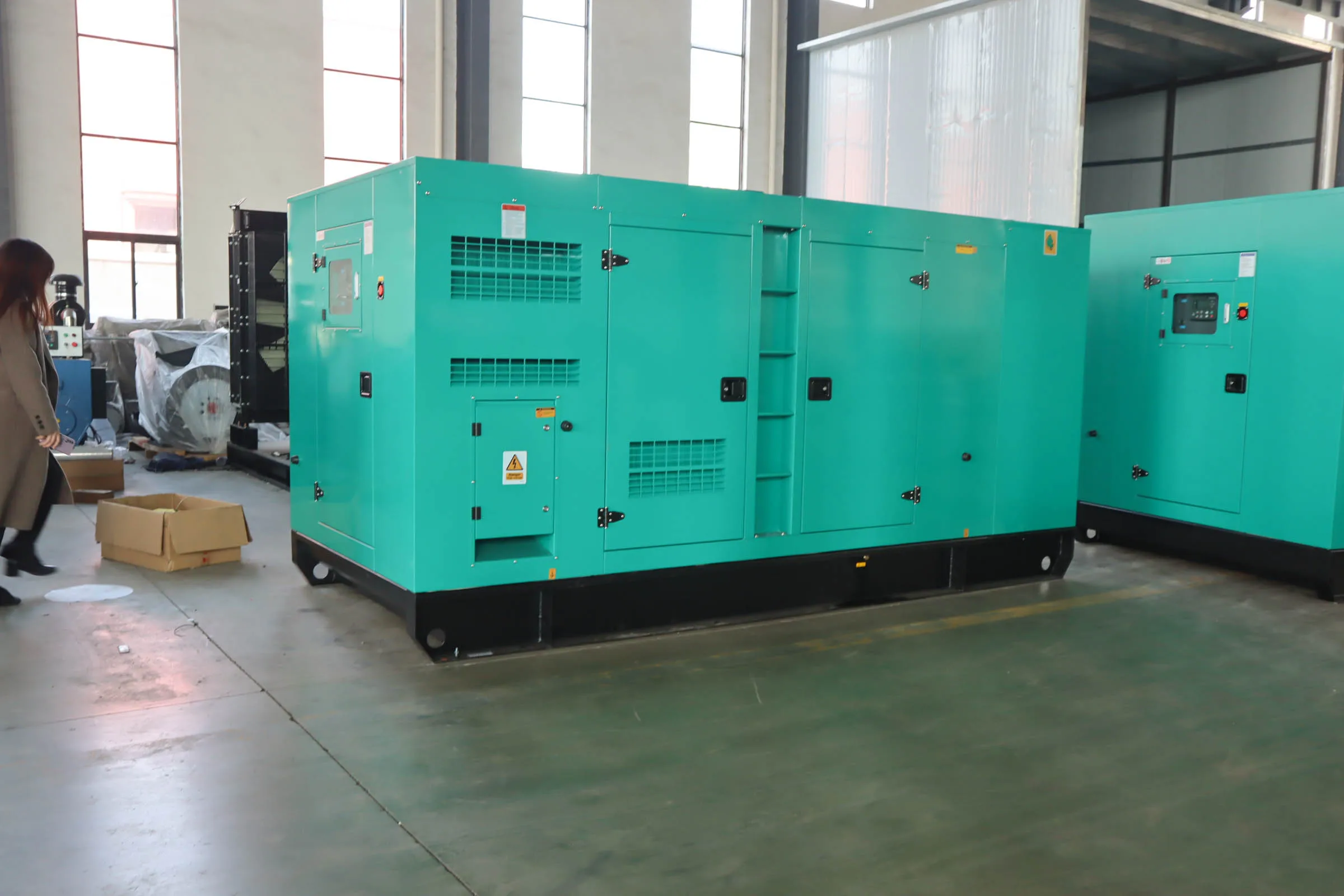 For Cummins 50KVA 40KW Super Silent Mobile Diesel Generator Open Frame ...