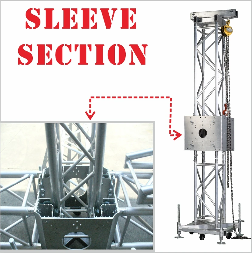 PLUSTRUSS Ground Support - Aluminum Truss Lift System
