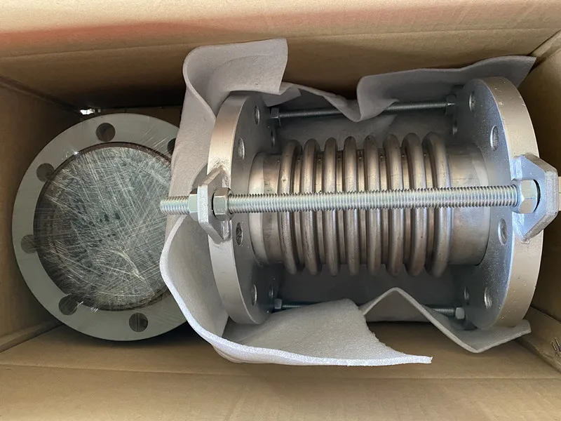 Stainless Steel Flange Corrugated Flexible Metallic Hose Metal ...