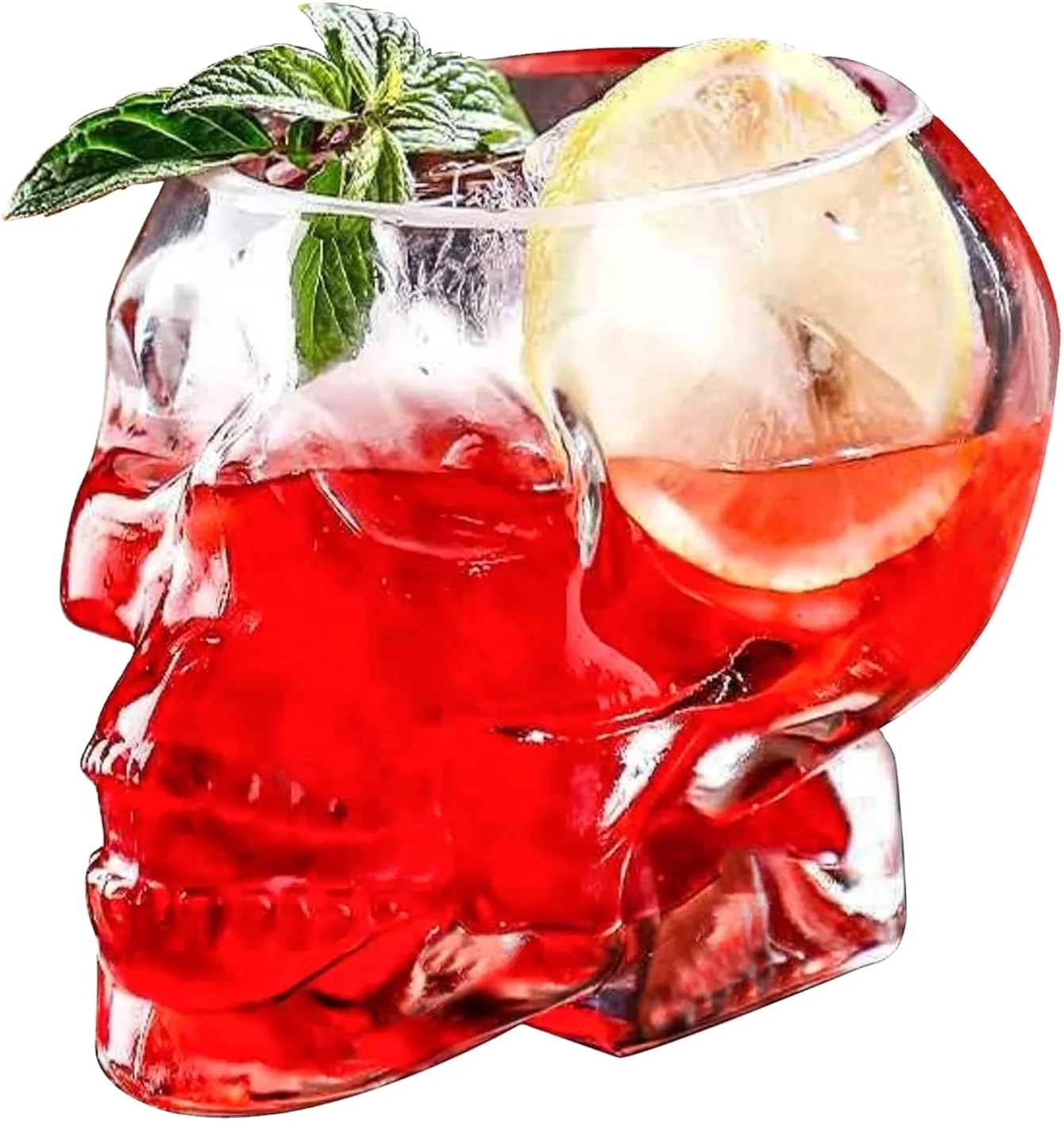 Creative Skull Glasses Skeleton Skull Shaped Unique Whiskey Glasses For ...