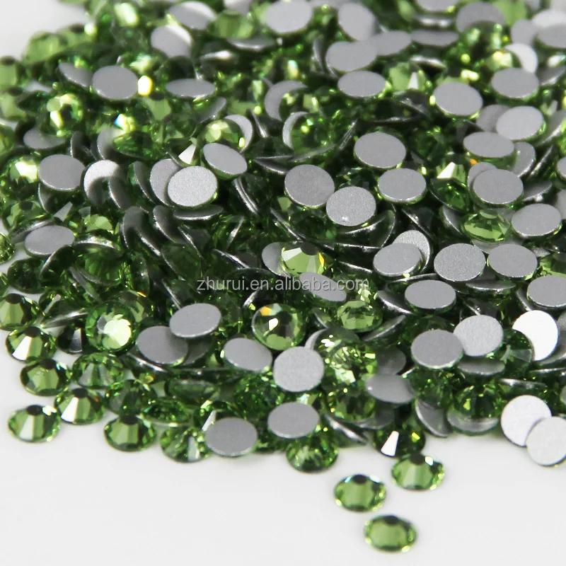 Ss6 Ss8 Ss10 Ss12 Ss16 Ss20 Neon Rhinestones Glow In The Dark Flat Back ...