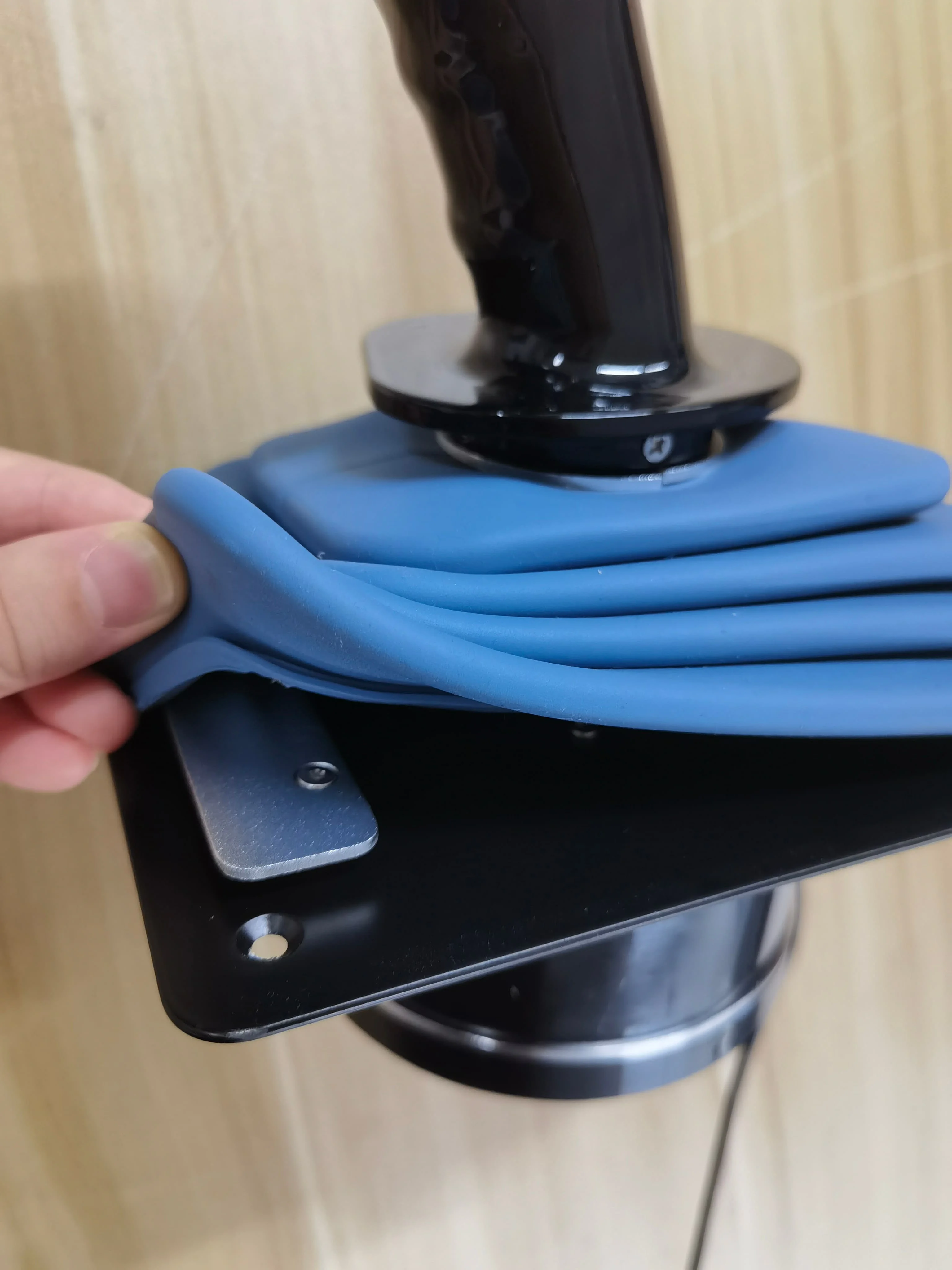 Blue Silicone Airbus A320 Flight Simulator Side Stick Gaiter OEM