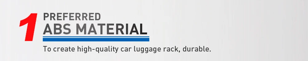 Abs Auto Luggage Rack Side Rails Good Quality Car Luggage Rack Roof ...
