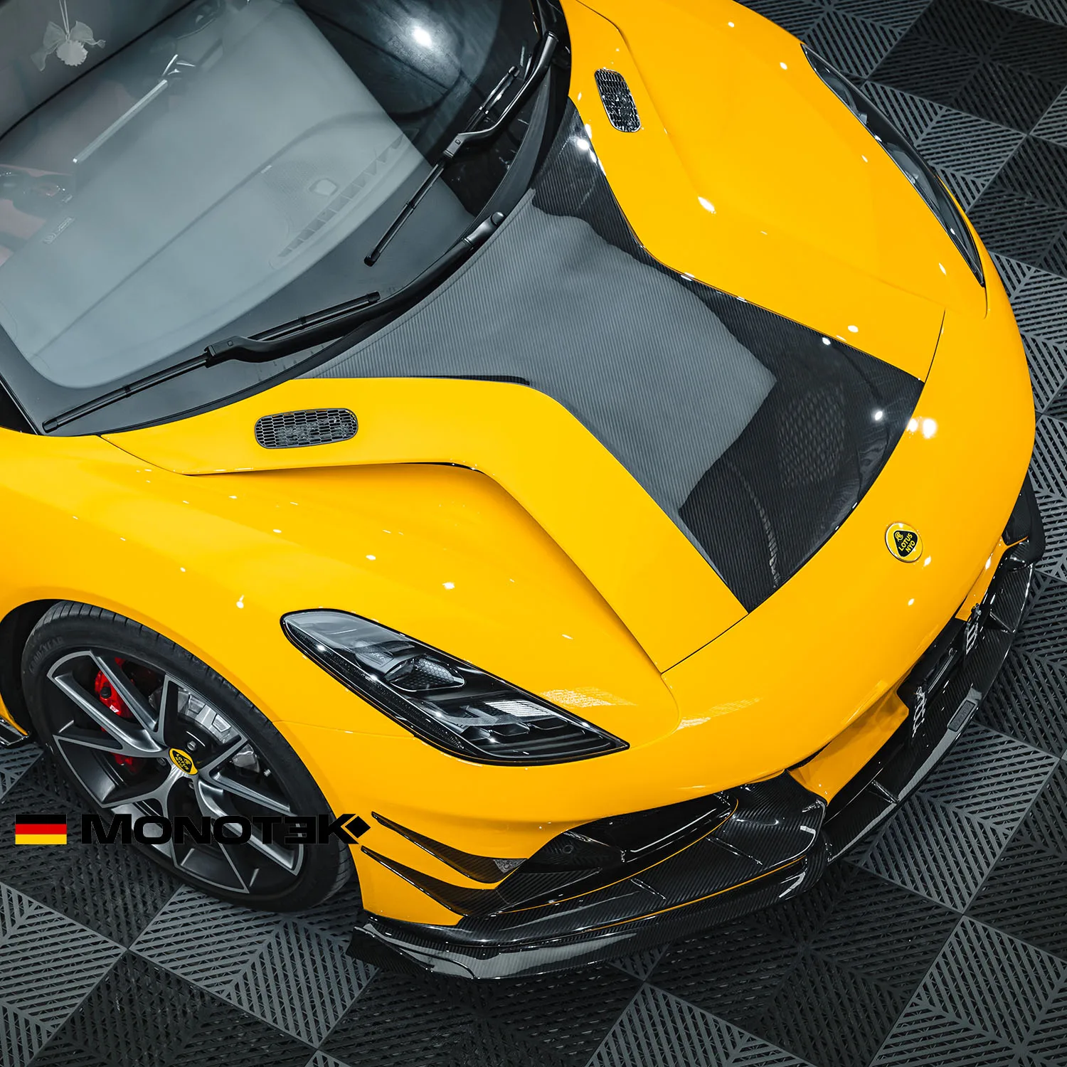 Lotus Emira Carbon Fiber Front Bonnet Cover - New Design
