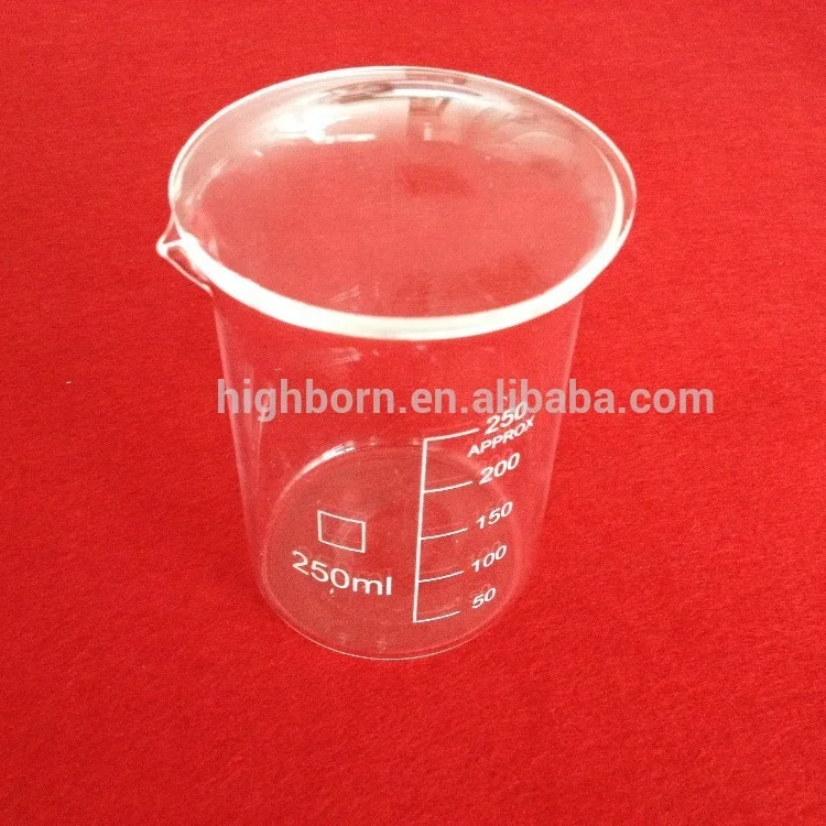 High Purity Measuring Quartz Glass Beaker With Lid| Alibaba.com