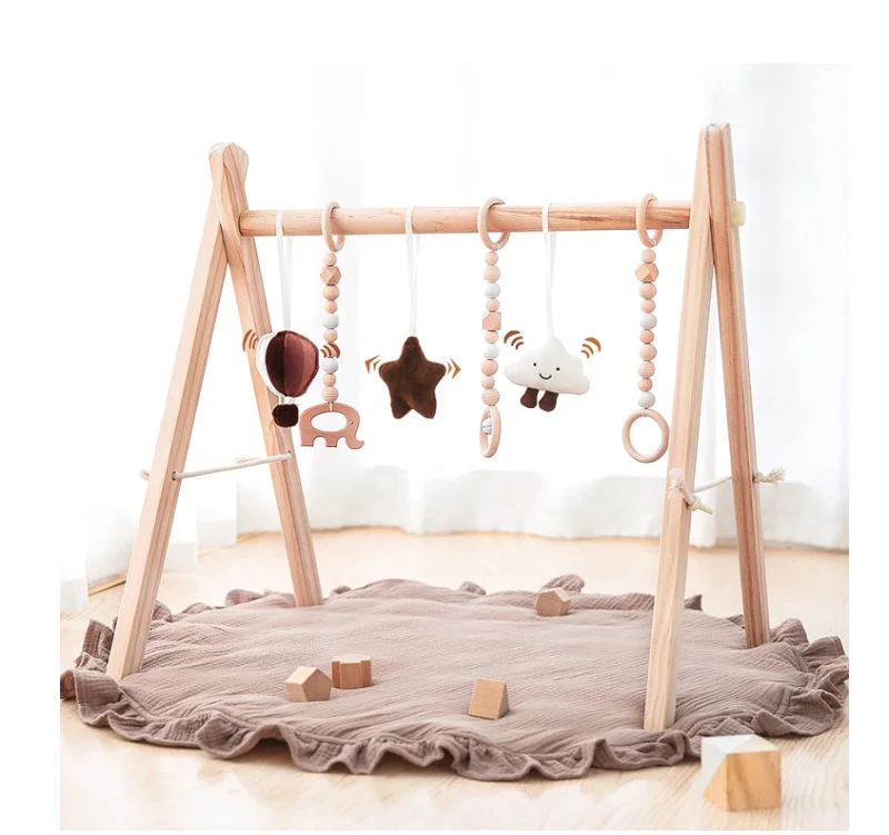 Foldable Baby Play Gym Frame - Activity & Fun for Newborns
