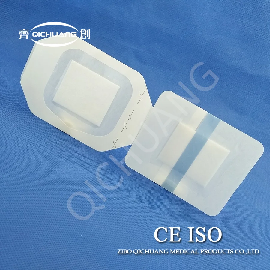 Medical Disposable Transparent PU Self-Adhesive Wound Dressing Factory ...