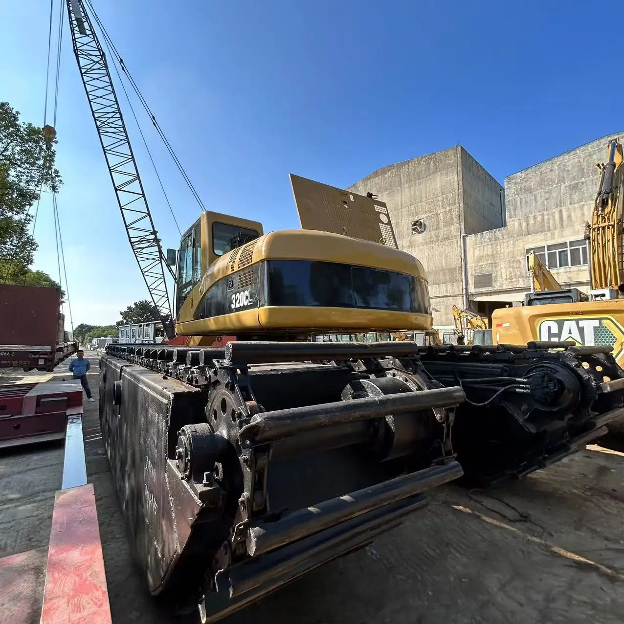 20 Ton Used Cat 320cl Amphibious Excavator For Sale In Shanghai China ...