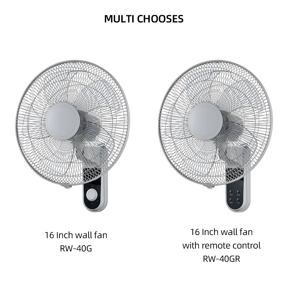 Smart Remote Control 16 Inch 5 Blade 3 Speed 9 Hours Timer Oscillation ...