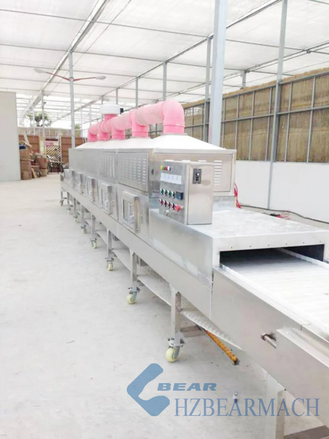 Great Quality Vegetable Dehydrating Machine Microwave Tunnel Dryer ...