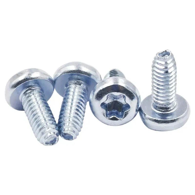 Grade 4.8 Galvanized Self Tapping Security Screw M3 M3.5