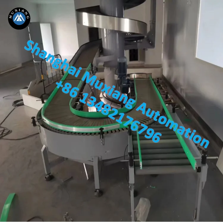 Mx Twins Motorized Gravity Roller Conveyor For Vertical Conveyor Line ...