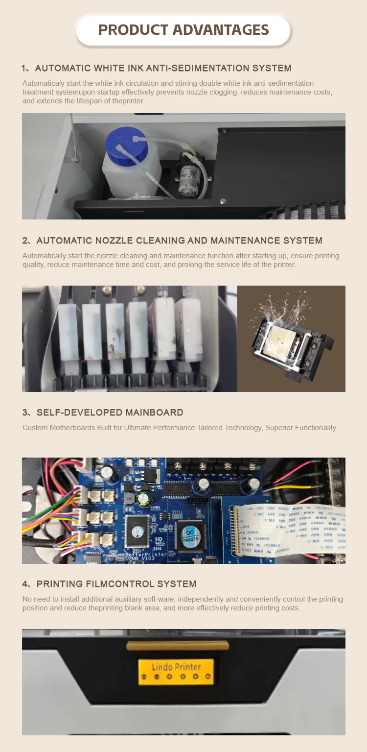 DTF Printer A3 Size - Efficient Multi Color Printing