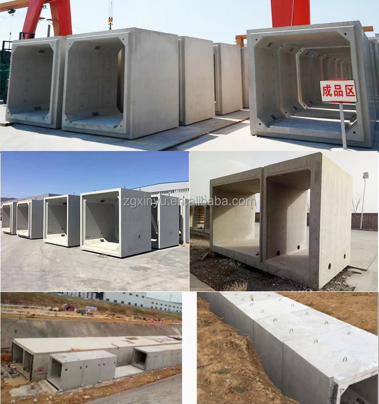 Precast PCCP JCCP RCP Reinforced Concrete Box Culvert Making Machine - 2 Year Warranty