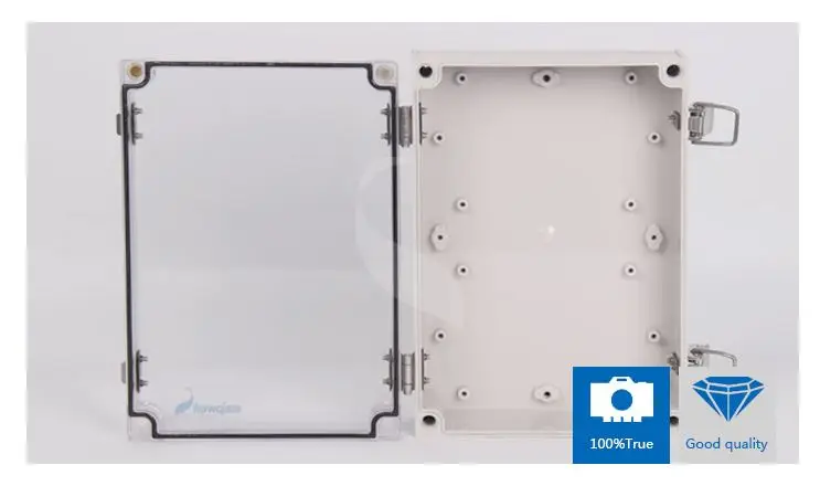 Saipwell Ip66 Abs Plastic Electronic Enclosures With Pc Transparent ...