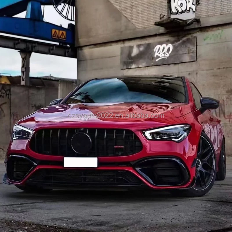Body Kit Include Front Bumper Assembly With Grille Rear Lip Exhaust For ...