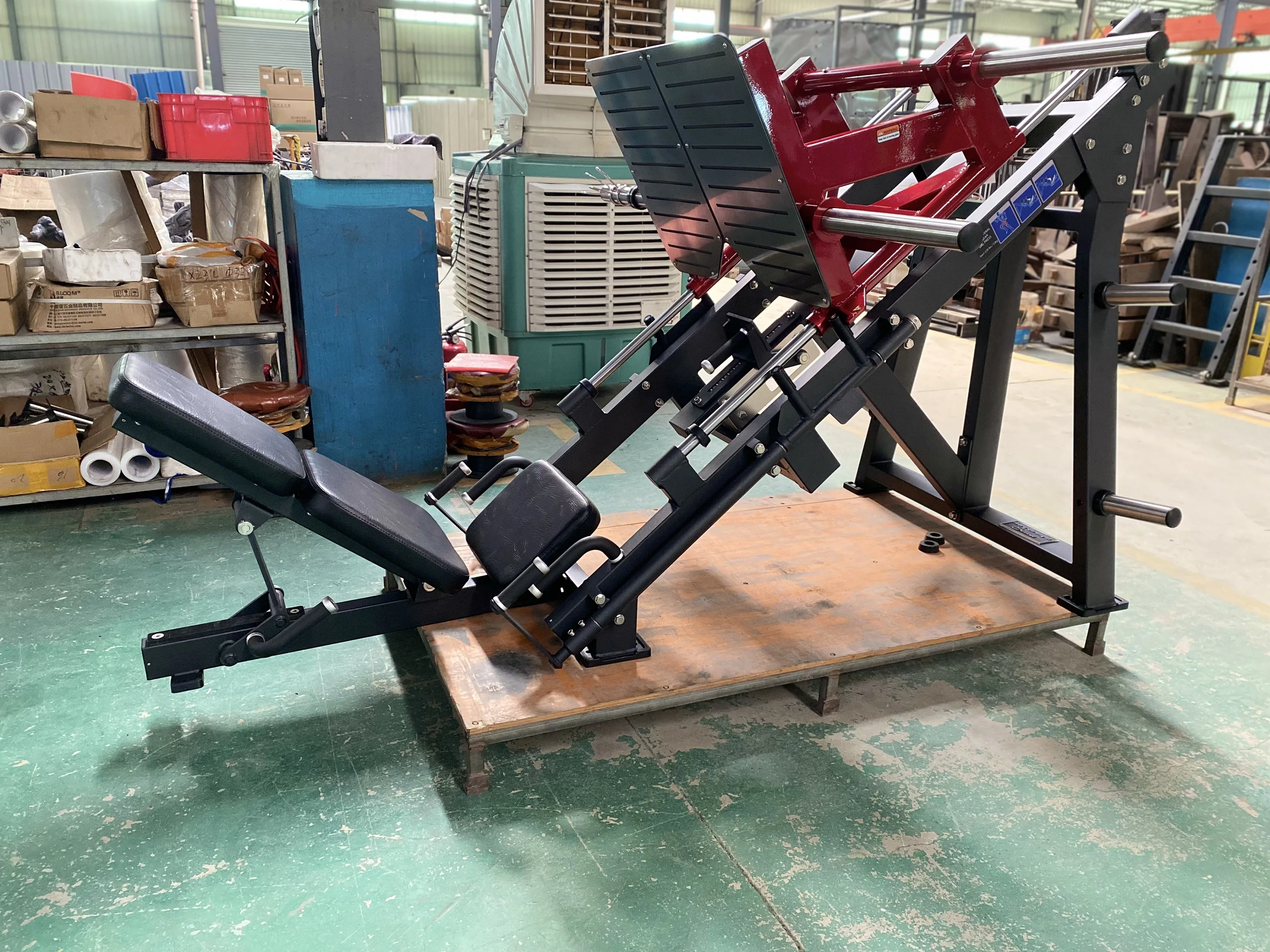 Hammer Vertical Leg Press Machine Commercial Gym Equipment Linear ...