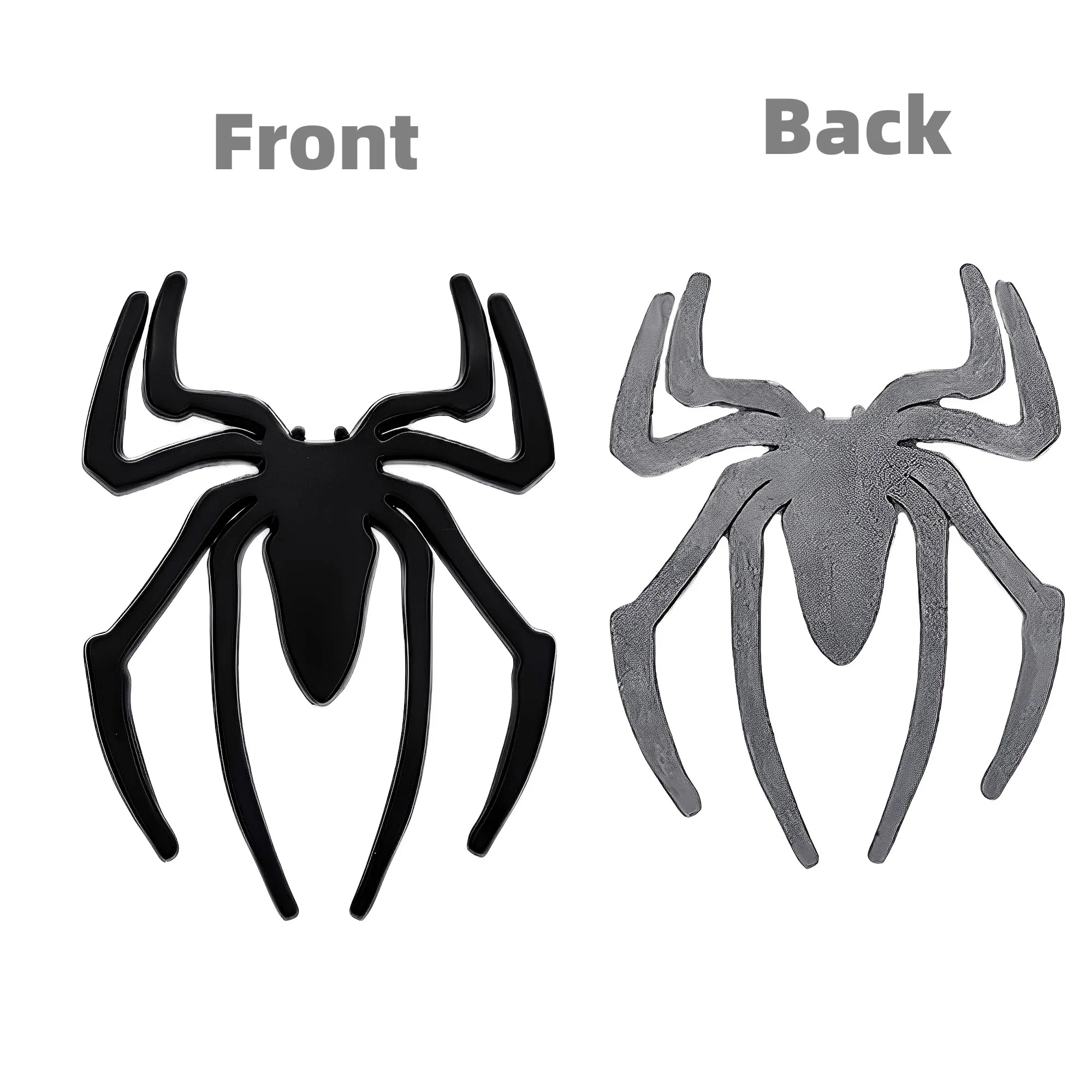 Spider Emblems 3d Logo Metal Spider Badge Sticker Game Console Decal ...