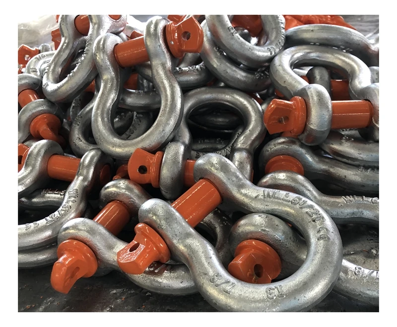 4.75t Electric Galvanized Screw Pin Lifting Bow Shackle - Buy High ...