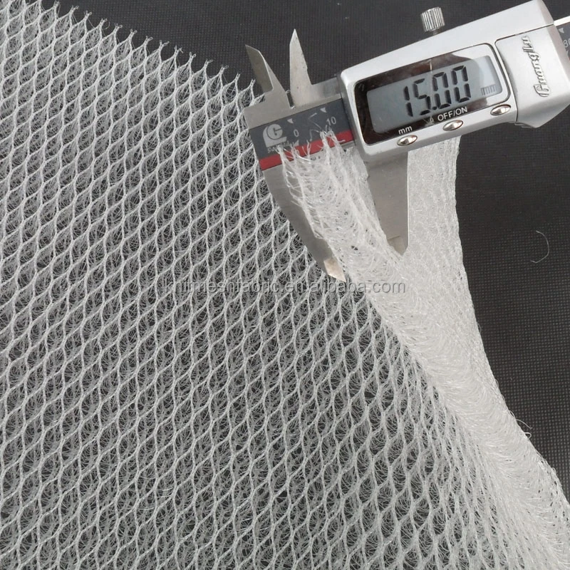 Warp Knitted Breathable 15mm Thickness 3d Spacer Mesh Fabric Home ...