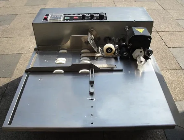 Continuous Expiration Date Stamping Machine To Print Expiry Date ...