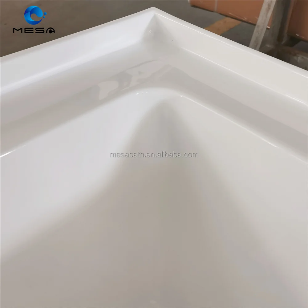 Big Alcove Bathtub Vertical Two Sided Sample Tub Acrylic Bathtub With ...