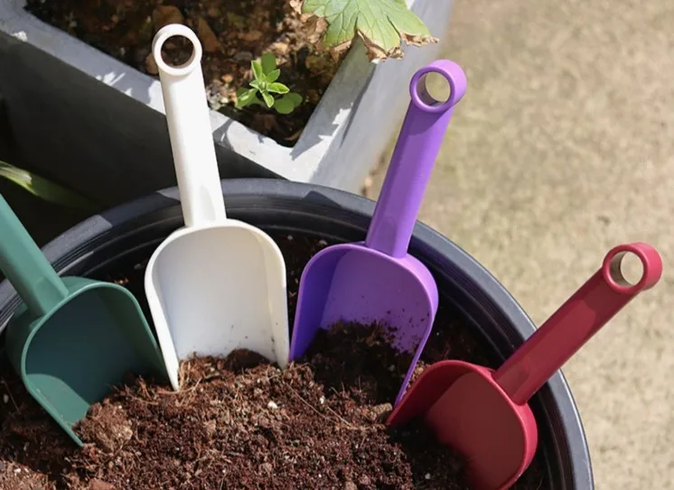 Colored Plastic Food Scoops - Versatile for Kitchen & Catering