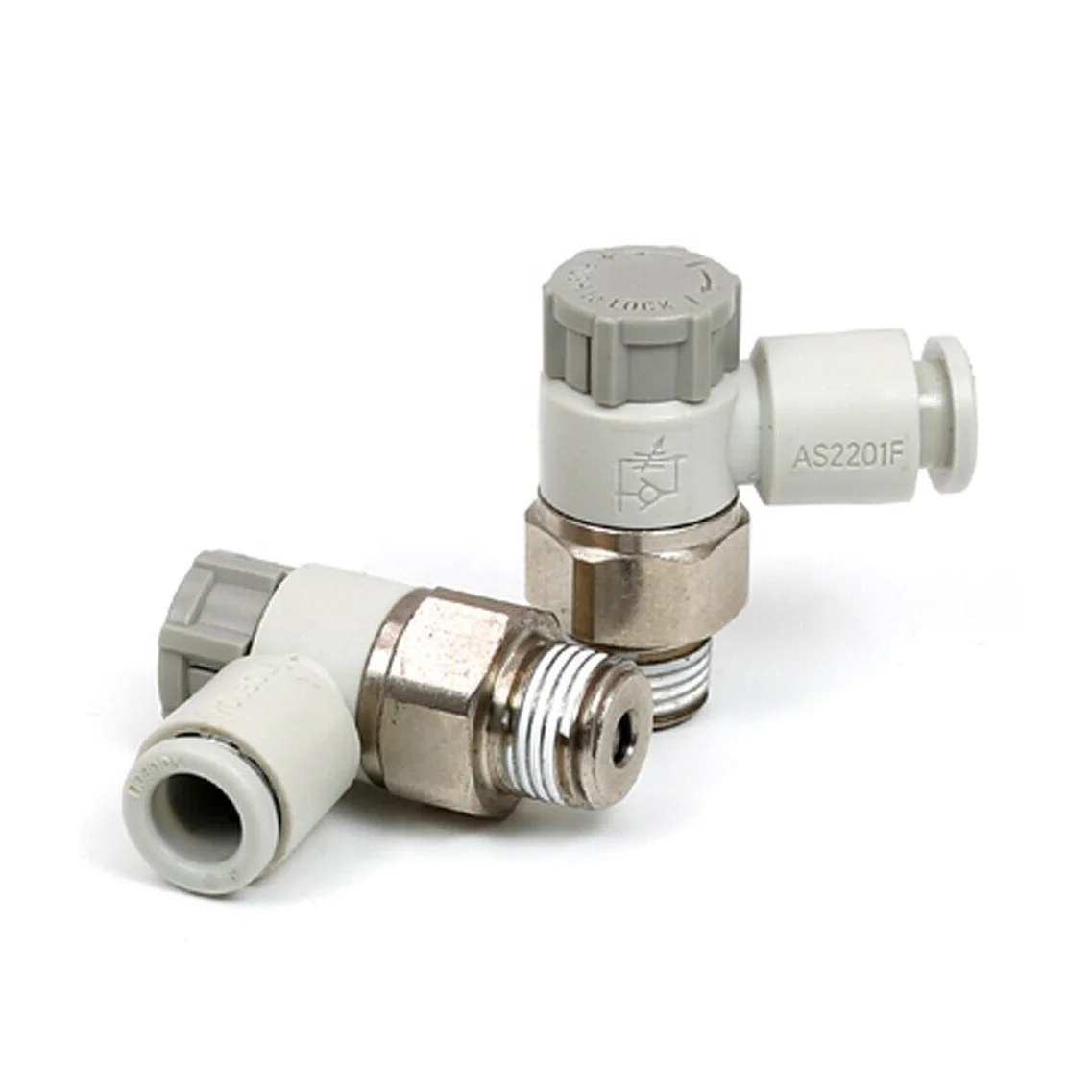 Original New SMC AS1201F-M5-06A Flow control w/fitting AS1201F-M5-04A AS2201F-01-04SA Speed ...