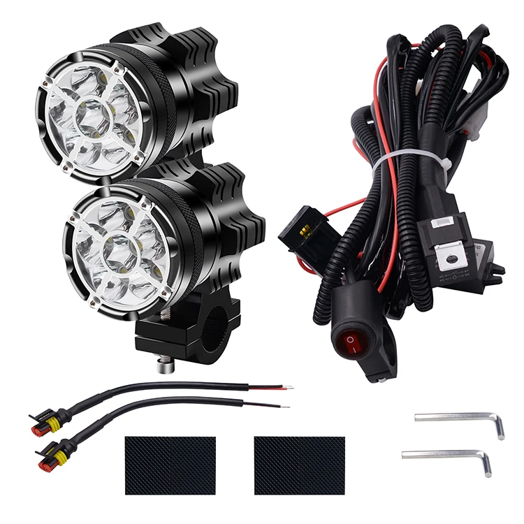 WUPP Motorcycle Lighting System - 12V External LED Lights