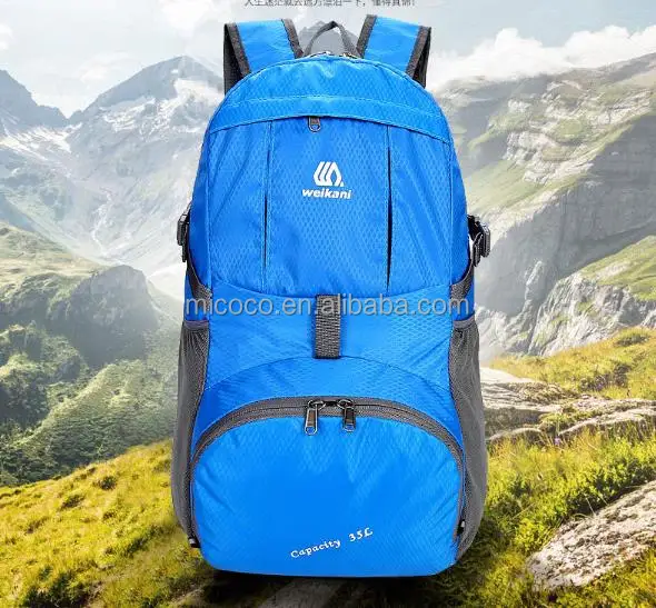 Lightweight Outdoor Sports Backpack 35l Folding Bag Backpack For Hiking ...